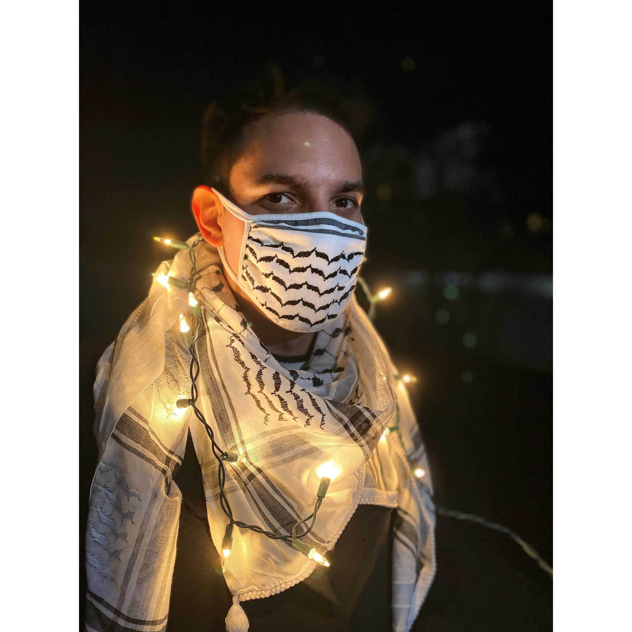 Traditional Keffiyeh & Mask Bundle - Keffiyehmasks
