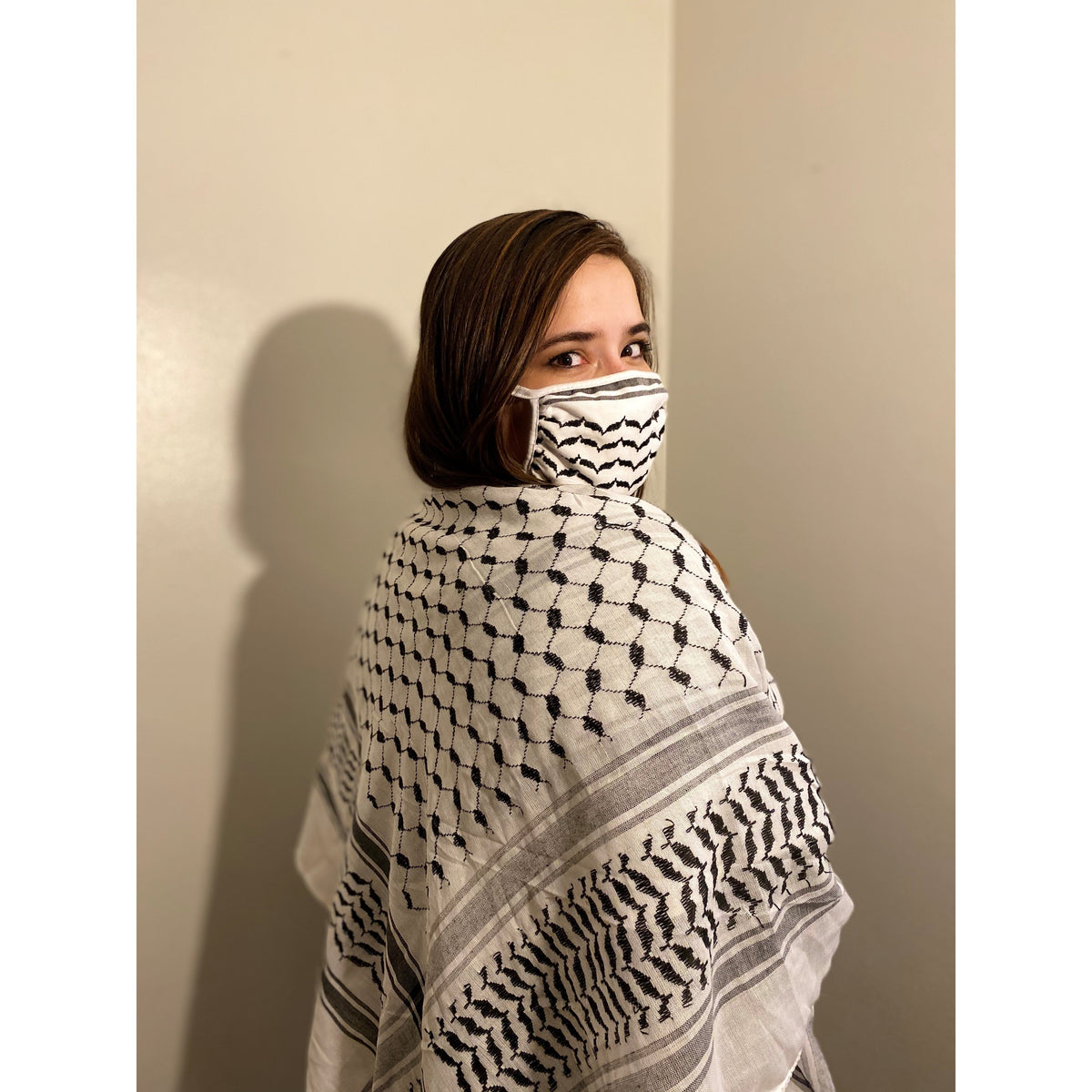 Traditional Keffiyeh & Mask Bundle - Keffiyehmasks